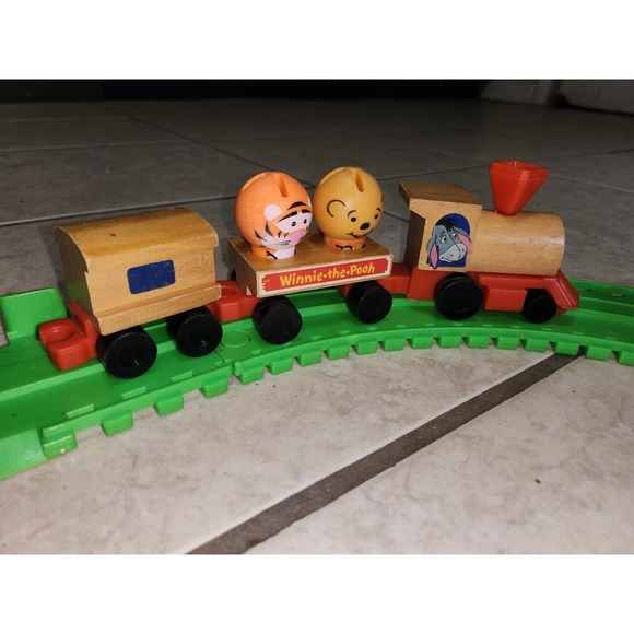Mattel | Toys | Vintage 972 Winnie The Poo Train Set | Poshmark